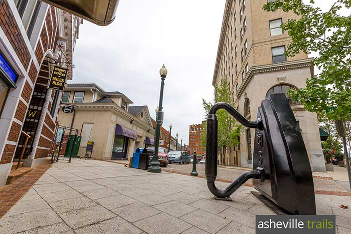 Asheville Urban Trail: a free tour historic downtown Asheville, NC
