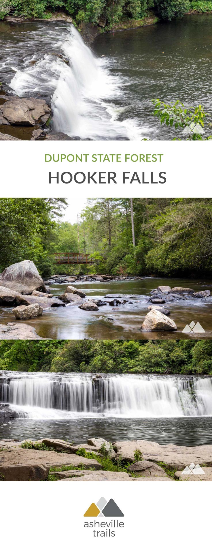 Hooker Falls at Dupont State Forest