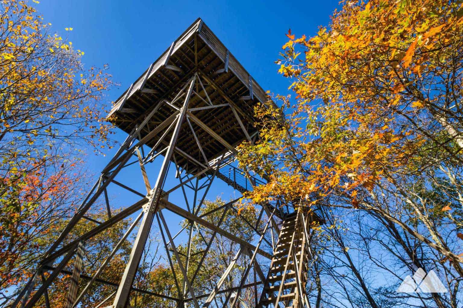 Wesser Bald Fire Tower on the Appalachian Trail - Asheville Trails