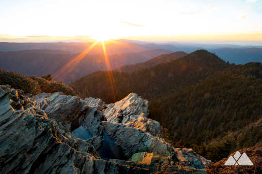 Alum Cave Trail to Mt Leconte in the Smoky Mountains - Asheville Trails